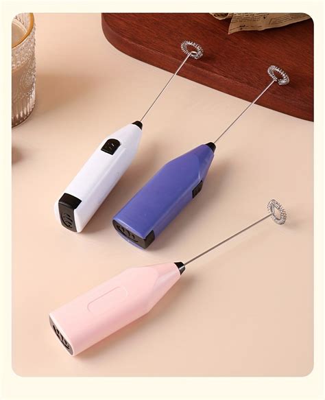 Mélangeur à café électrique mousseur à lait manuel Blue Cdiscount