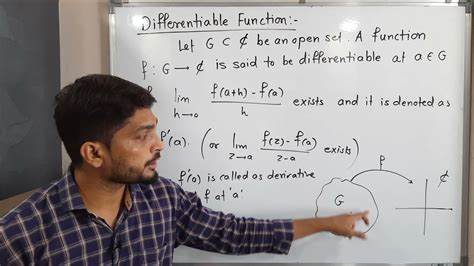 complex analysis unit 1 lecture 37 definition of differentiable function youtube