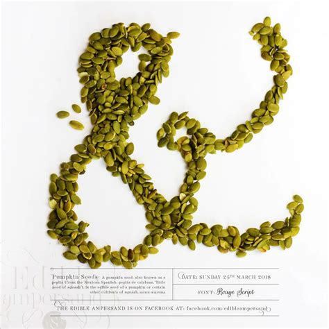 The Edible Ampersand Project Behance