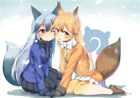 1080P Anime Silver Fox Kemono Friends Kemono Friends Ezo Red Fox