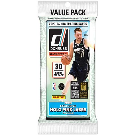 Panini Donruss Nba Basketball Trading Cards Fat Pack Big W