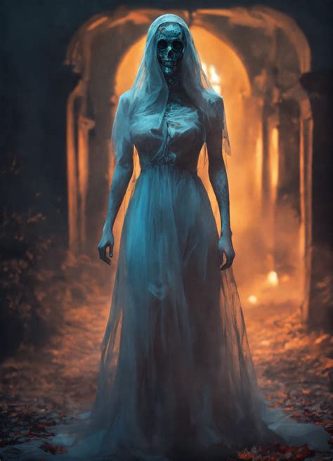Lexica Scary Creepy Ghost With Beautiful Eyes Full Body Muscular