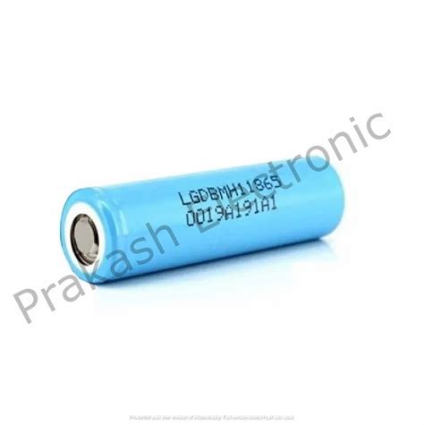 Lg Inr Mh Volt Mah Li Ion Battery At Rs Lithium
