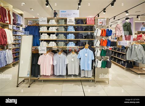 KUALA LUMPUR MALAYSIA CIRCA JANUARY 2020 Interior Shot Of Uniqlo
