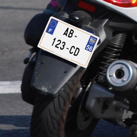 Plaques Immatriculation Scooter Plaque Immatriculation Auto Moto