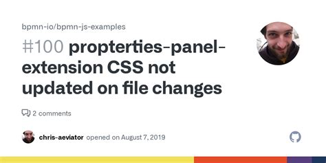 Propterties Panel Extension Css Not Updated On File Changes Issue
