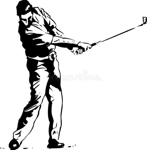 Golf Swing Clipart
