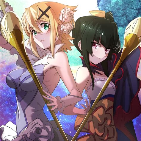 Akatsuki Kirika Tsukuyomi Shirabe Kazanari Tsubasa And Maria
