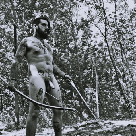 Had The Privilege To Do Naked Archery Today For The First Time AND