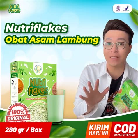 Jual Nutriflakes Sereal Umbi Garut Asam Lambung Ampuh Mengatasi Asam