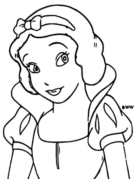 Snow White Coloring Page 016 Wecoloringpage