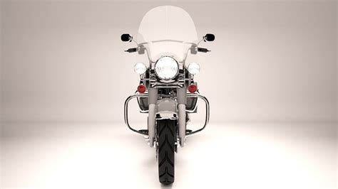 Harley Davidson Road King Motor Bike 3D Model CGTrader
