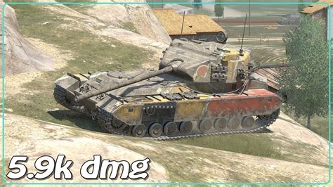 Dth Str Frags K Dmg Wot Blitz Youtube
