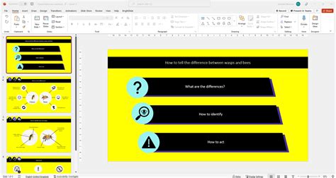 How To Create A Hyperlinked Menu In Powerpoint Brightcarbon