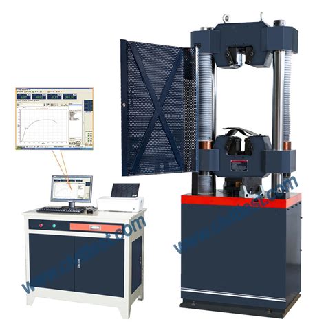 Kn Rebar Tensile Test Computerized Servo Model Hydraulic Universal