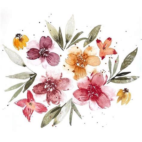 30 Watercolor Flower Painting Ideas For Beginners Beautiful Dawn