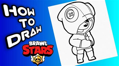 HOW TO DRAW LEON BRAWL STARS Como Dibujar A Leon Brawl Stars