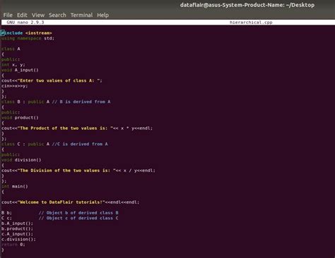 explore the 5 types of inheritance in c with syntax and example dataflair