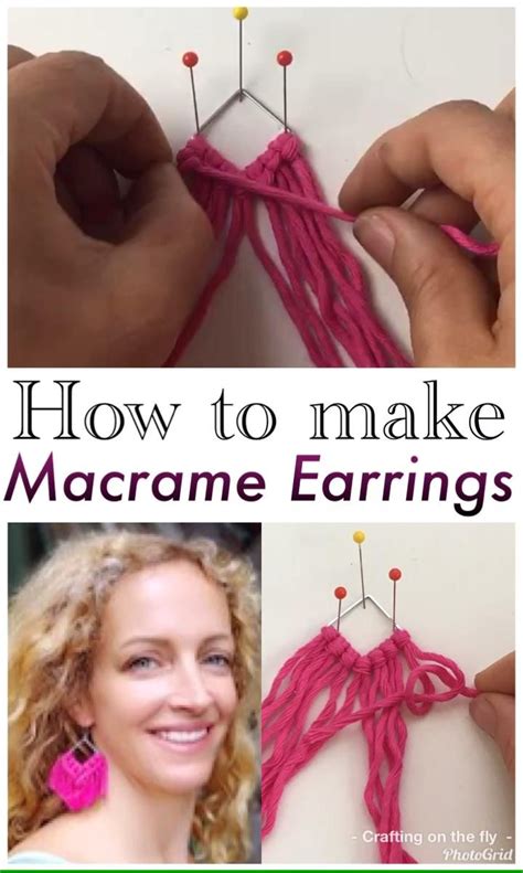Free Macrame Earrings Photo Tutorial Artofit