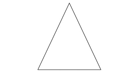 Triangular Clipart Isosceles Triangle Triangular Isosceles Triangle
