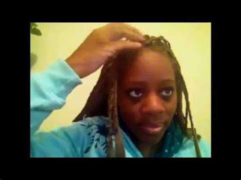 Braided Extensions How I Fix My Edges Youtube
