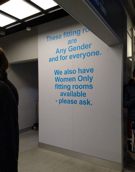 Primark Erects Women Only Signs Outside Changing Rooms For Customers