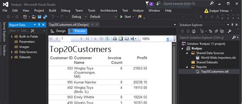 How To Create A Sql Server Reporting Services Ssrs Report Bank2home