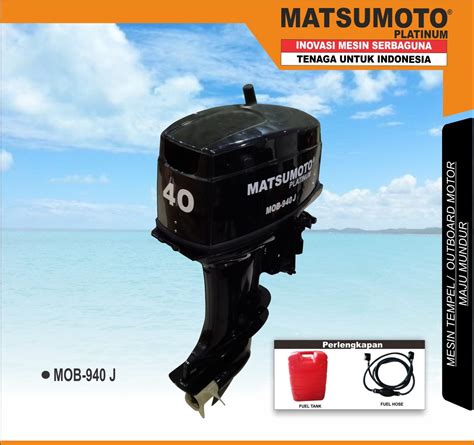 Mob J Outboard Jest Series Mesin Tempel Outboard Motor Maju