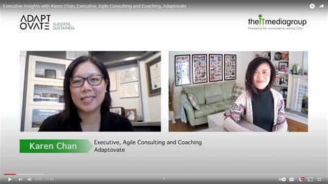 Executive Insights With Karen Chan Executive Agile Consulting And