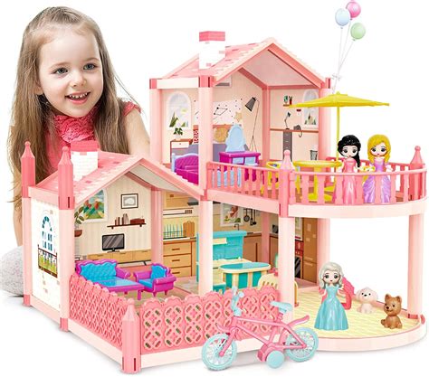 Comprar Casa de muñecas DeAo para niñas de 3 4 5 6 7 y 8 años
