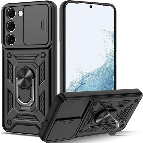 Etui Alogy Camshield Stand Ring z osłonką na aparat do Apple iPhone 14