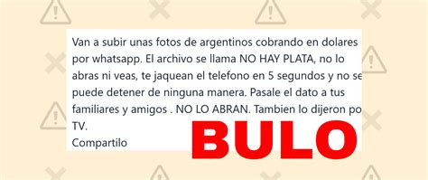El archivo llamado no hay plata no te hackea el móvil en 5 segundos