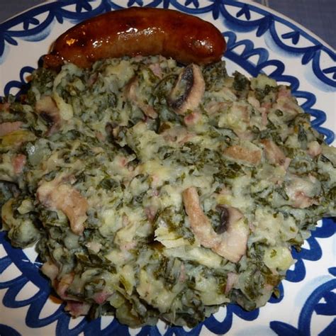 Stamppot Boerenkool Met Spek Ui En Champignons Jumbo