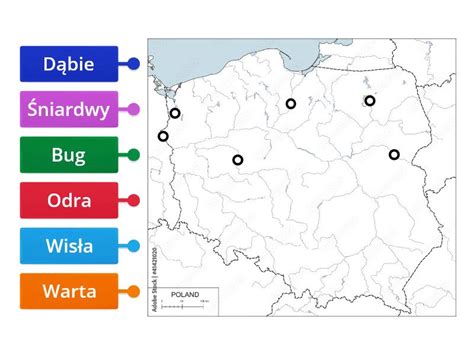 Rzeki I Jeziora Polski Cz Rysunek Z Opisami