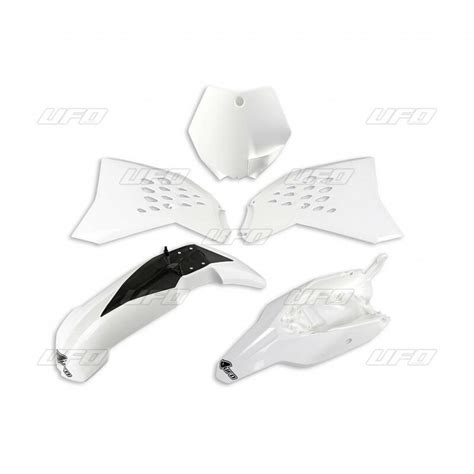 Kit Plastiques UFO Blanc KTM SX 65 UFO Kit Plastique Kit Plastique