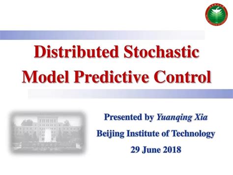 ppt distributed stochastic model predictive control powerpoint presentation id 9356225