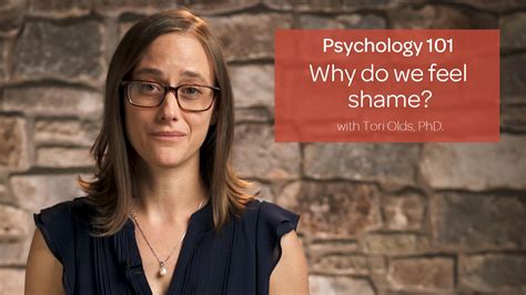 Why Do We Feel Shame