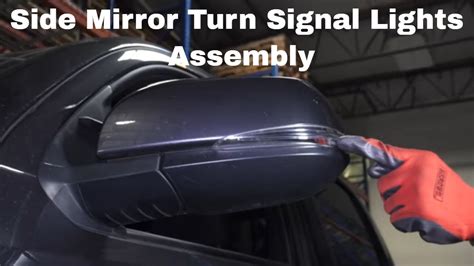 Replace Change Toyota Tacoma Side Mirror Turn Signal Lights Assembly