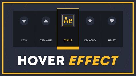 How To Make HOVER EFFECT In After Effects After Effects Tutorial 2020