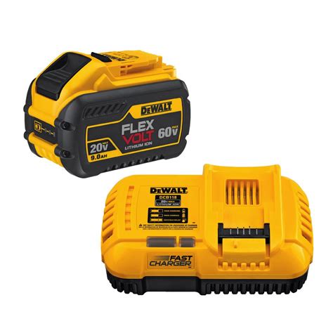 DEWALT FLEXVOLT 20 Volt 60 Volt MAX Lithium Ion Battery Pack With Fan