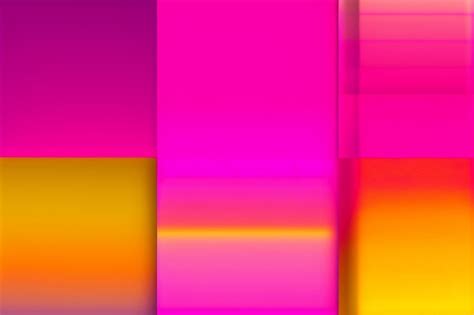 Un Fondo Colorido Con Un Fondo Rosa Y Amarillo Foto Gratis
