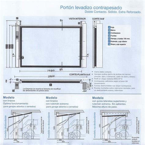 Fabricacion Venta E Instalacion De Portones Levadizos Portones
