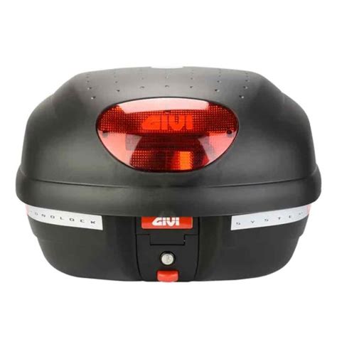 Bauleto Givi E33N Monolock 33L Point Plástico Lente Vermelha Traseiro