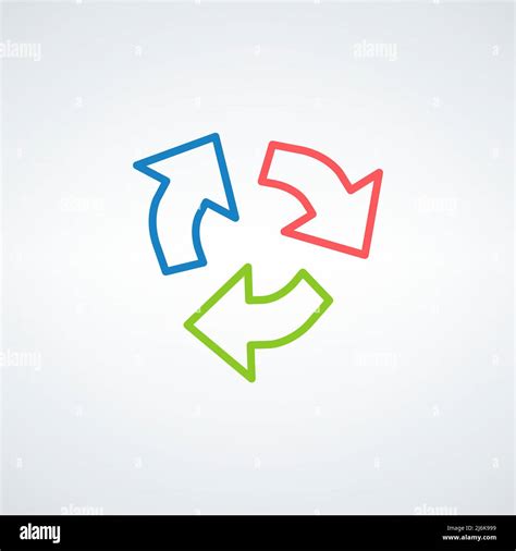Circular Arrows For Infographics Chart Graph Diagram With 3 Steps