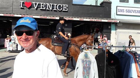LAPD Ganja Investigators Pull Up On GordoVenice Beach Boardwalk LA 420