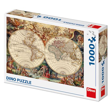 Puzzle Carte Du Monde Antique II 1 000 Pieces PuzzleMania Fr
