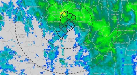 BH tem alerta de chuva de até 40 mm nesta quarta feira 31 Por