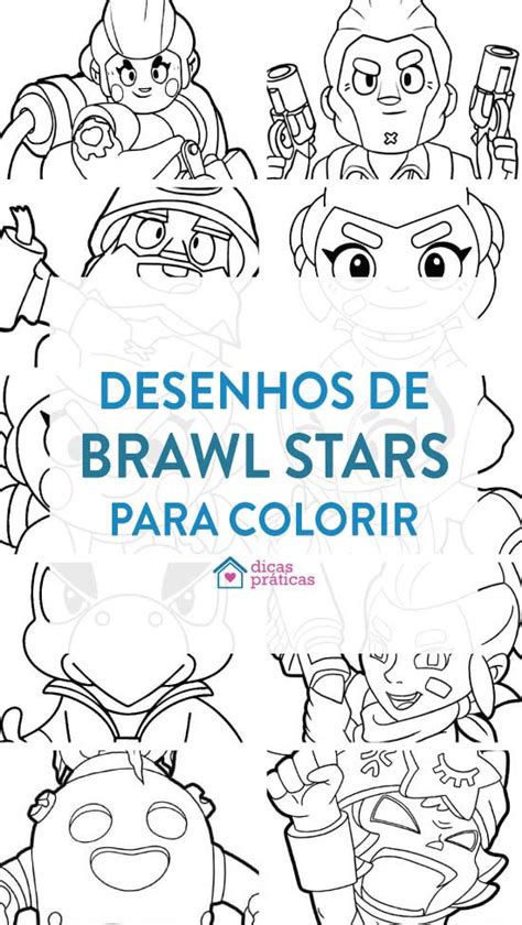 Desenhos De Brawl Stars Para Colorir Dicas Pr Ticas