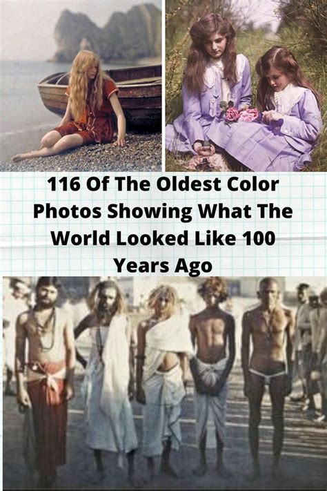 Of The Oldest Color Photos Showing What The World Looked Like