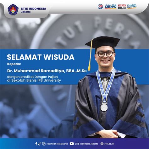 SELAMAT WISUDA STIE INDONESIA JAKARTA